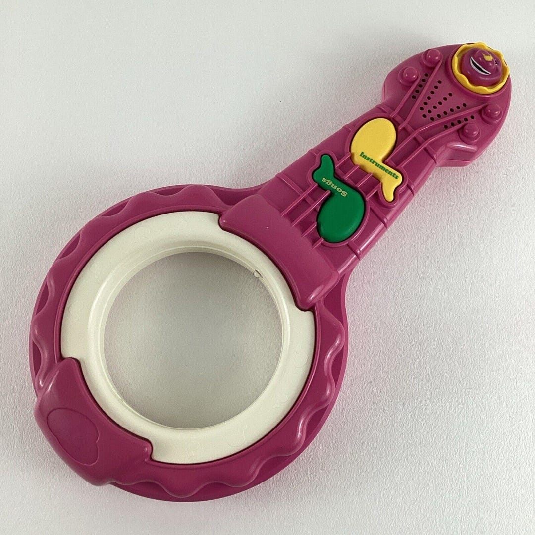 Barney Song Magic Banjo Purple Dinosaur Musical Instrument Songs ...