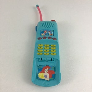 Disney Princess the Little Mermaid Talking Sea Flip Phone Toy ...