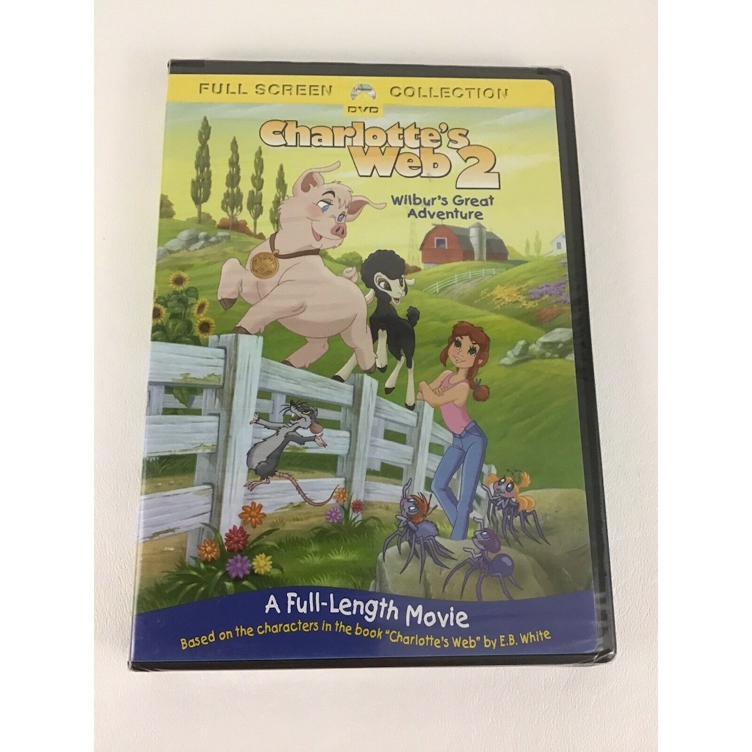 Charlotte's Web 2 Wilbur's Great Adventure DVD Movie Paramount New 2003 ...