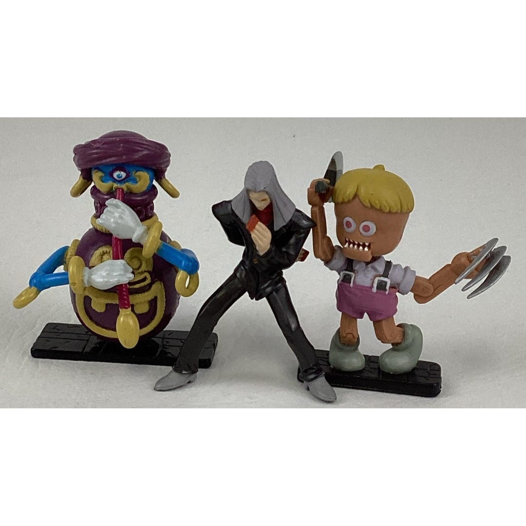 Yu-gi-oh Mini Figure Lot Maximillion Doll of Demise Dragon Piper ...