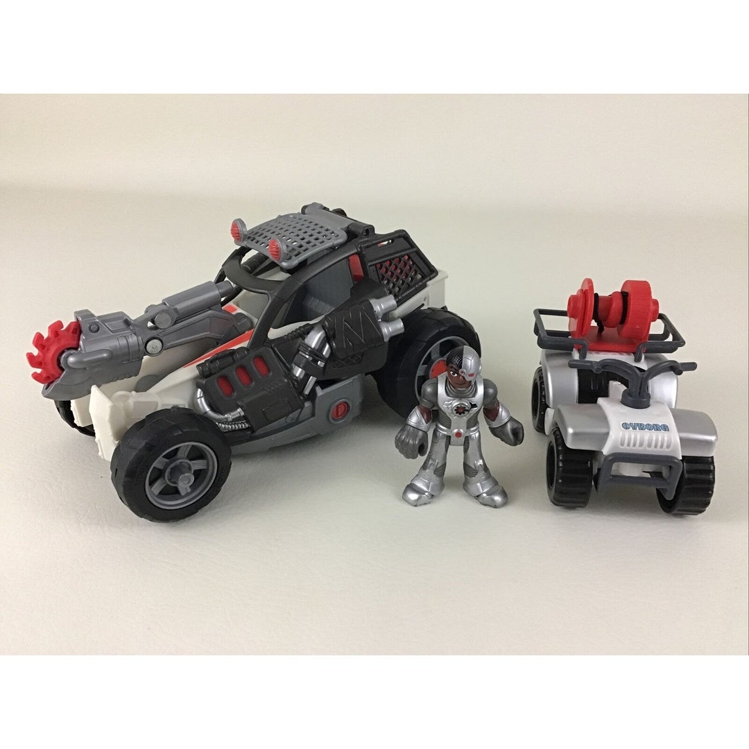 Fisher Price Imaginext Streets of Gotham City Saw Buggy Cyborg Figure ...