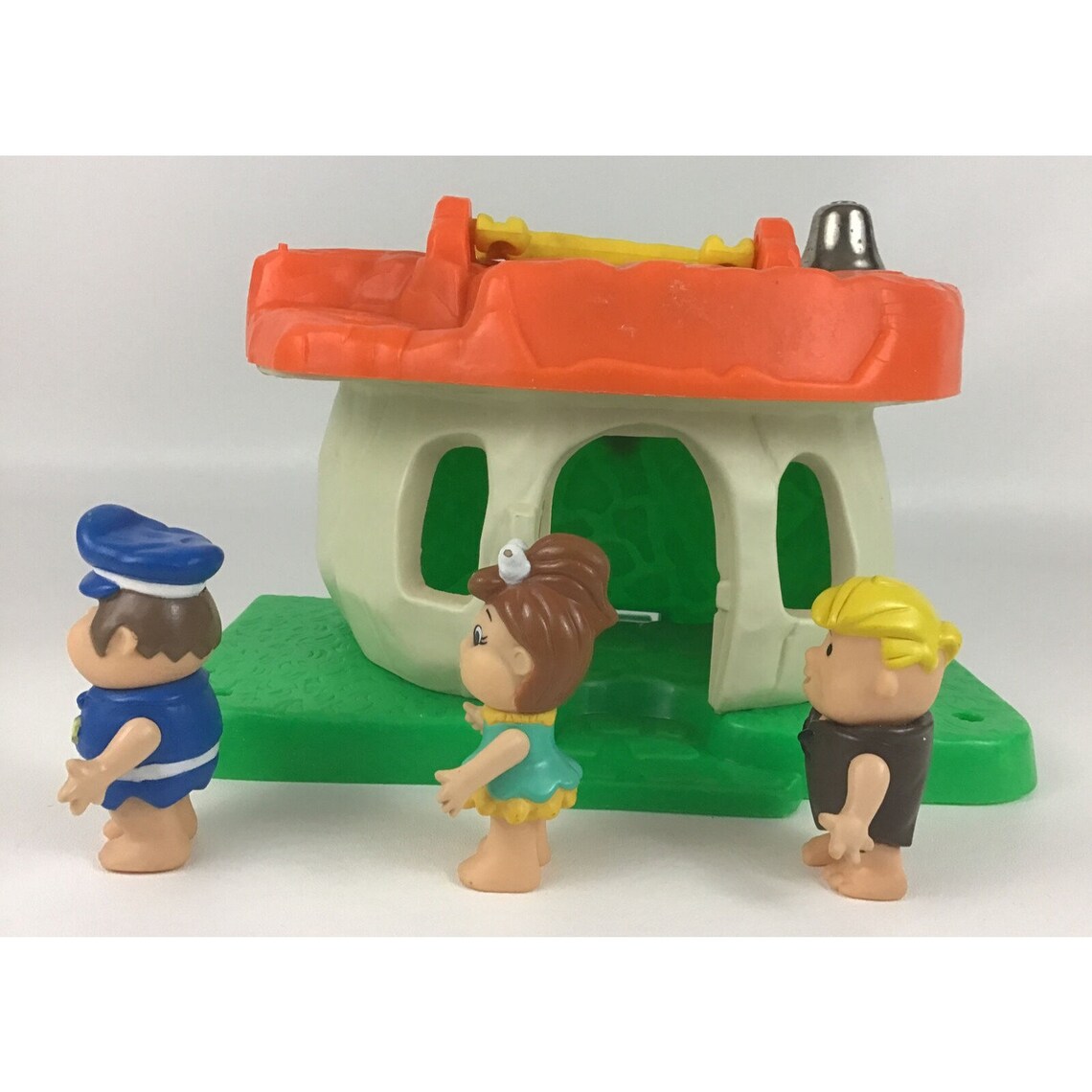 The Flintstones Bedrock School Elementary Playset W 3 Figures - Etsy