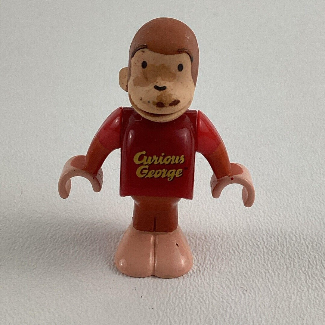 Brio Curious George Collectible Poseable 2" Figures Monkey Vintage ...
