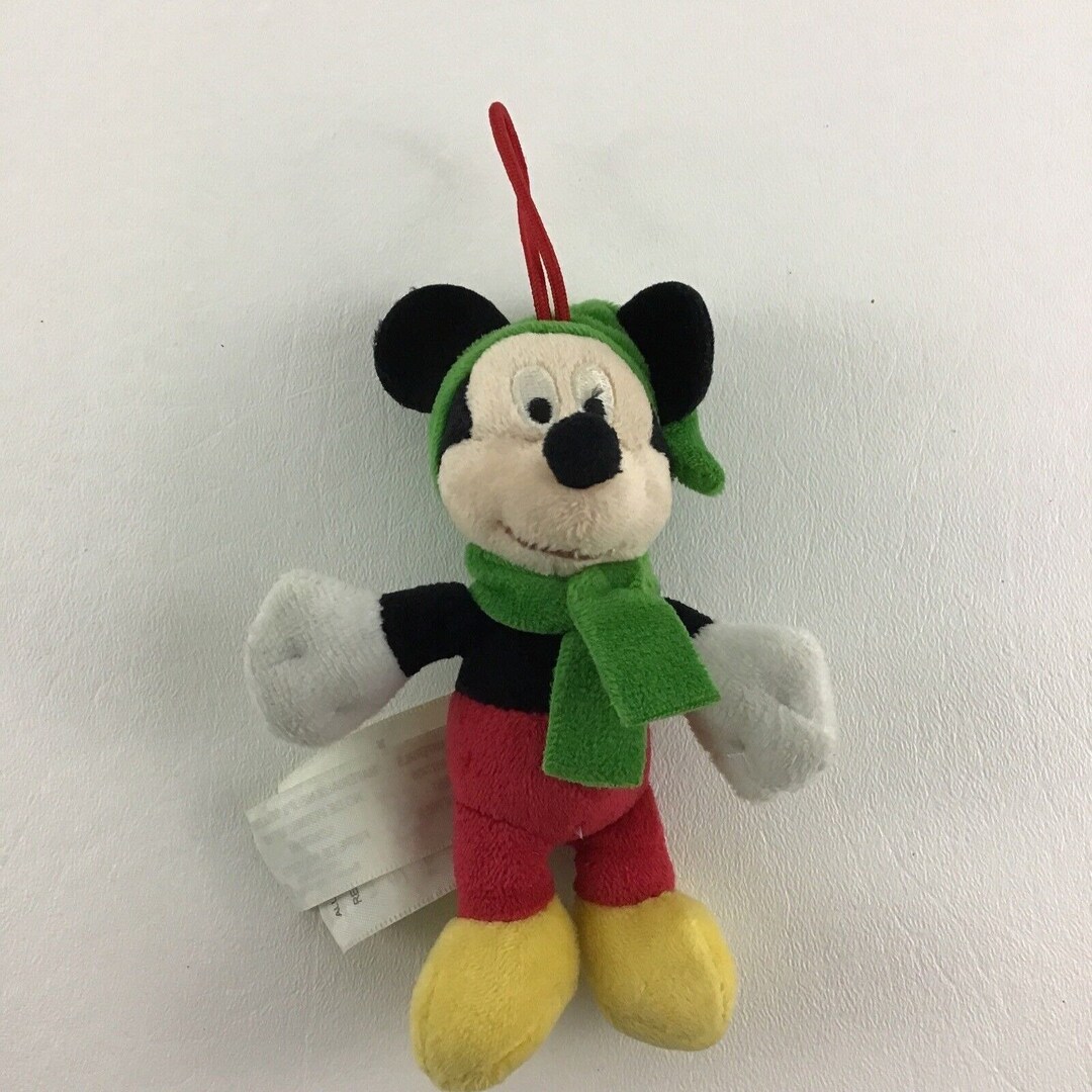 Disney Mickey Mouse Christmas Holiday 5 Plush Stuffed - Etsy