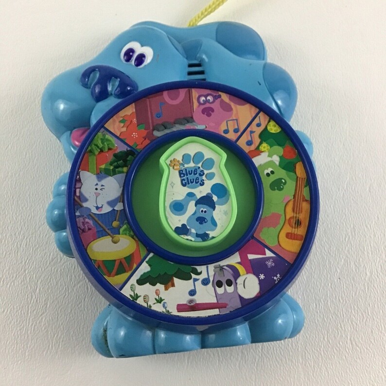 Blue's Clues See N Say Junior Clip on Musical Dog Toy - Etsy