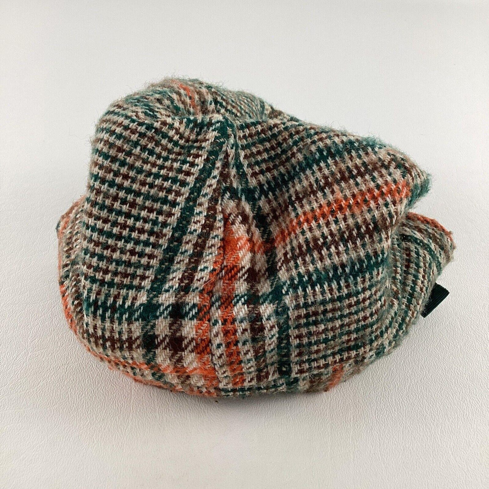 Plaid Twead Newsboy Cap Hat Chin Strap Irish Scottish Baby Toddler ...