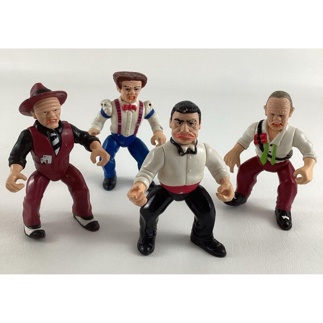 Disney Dick Tracy Cartoon 3.5" Figures Prune Face the Brow Mavin ...