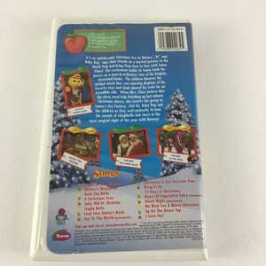 Barney VHS Tape Night Before Christmas Sing Along Songs Holiday Vintage ...