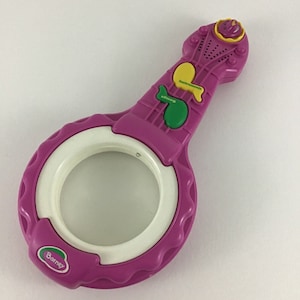 Playskool Barney Song Magic Banjo Musical Instrument Vintage 1997 Lyons ...