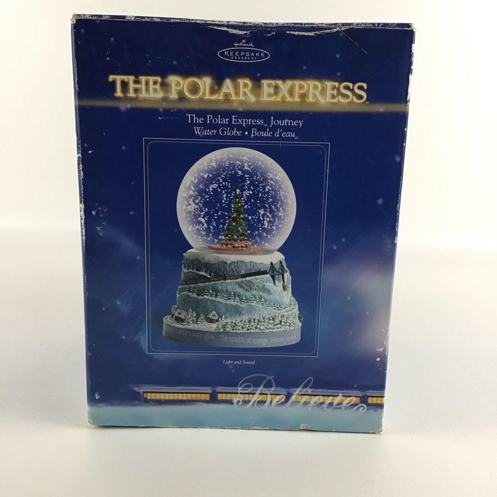 Polar Express Snow Globe