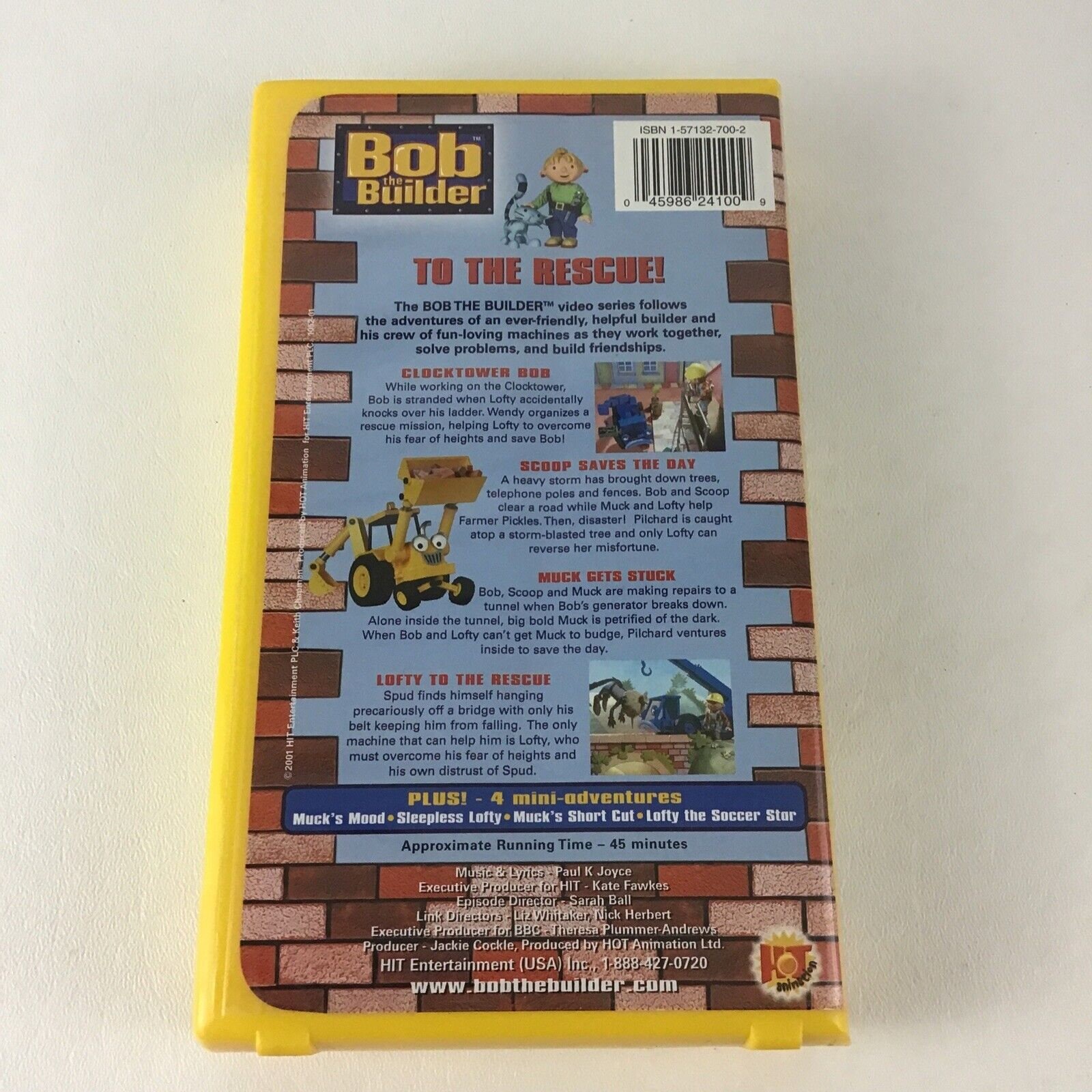 Bob The Builder To The Rescue Vhs Ebay
