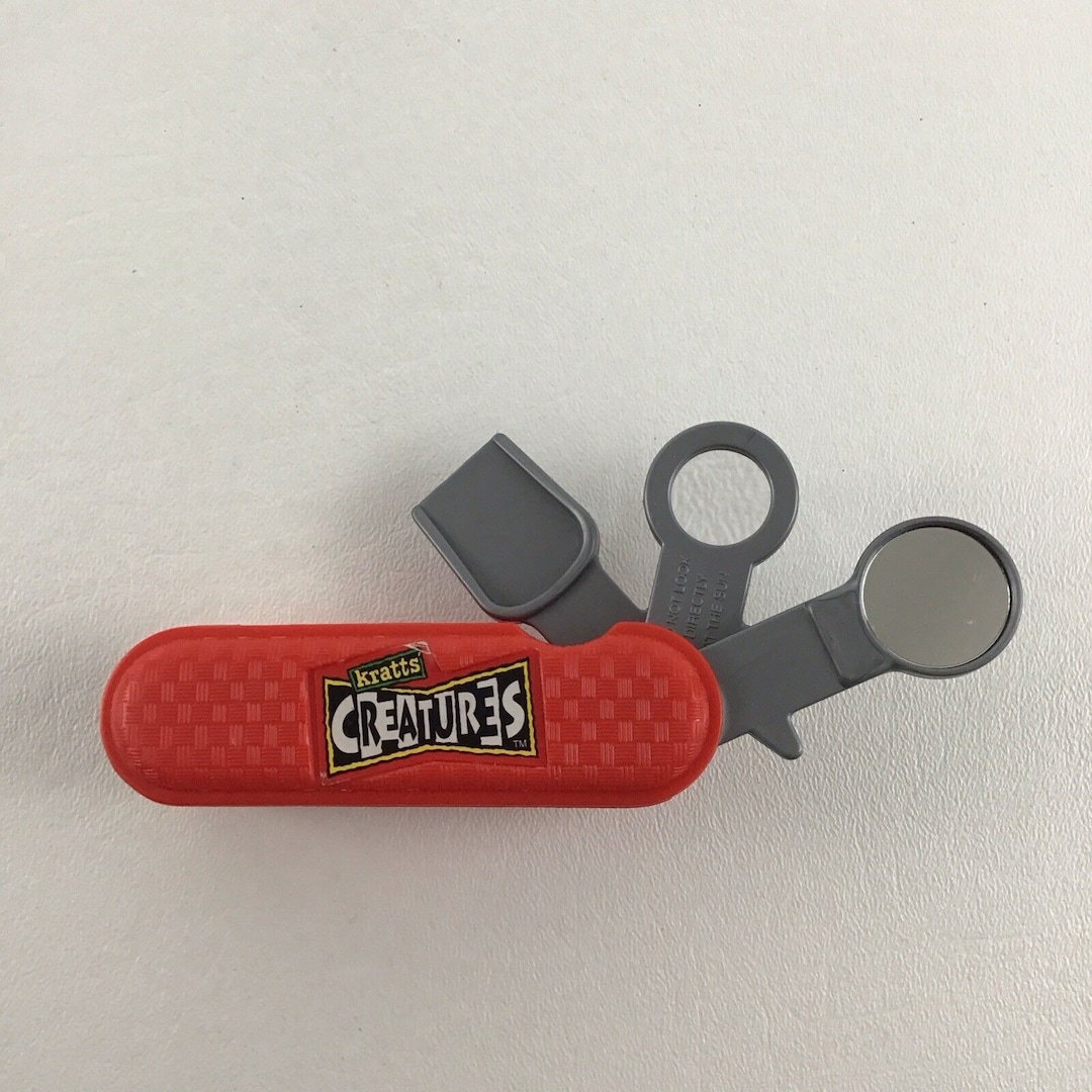Kratts Creatures Wendy's Multitool Belt Clip on Mirror Magnify Vintage 1997 Toy - Etsy