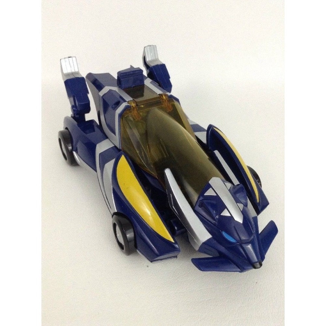 Power Rangers Jungle Fury Blue Tiger Thunder Roar Transforming Car ...