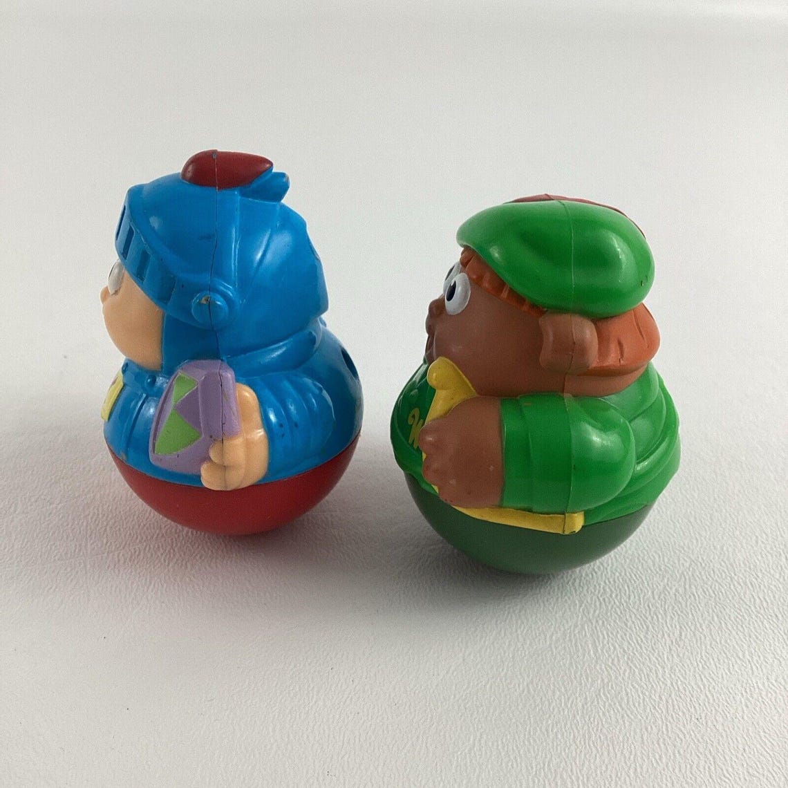 Playskool Weebles Roly Poly Figure Robin Hood Woodsman Knight Vintage ...