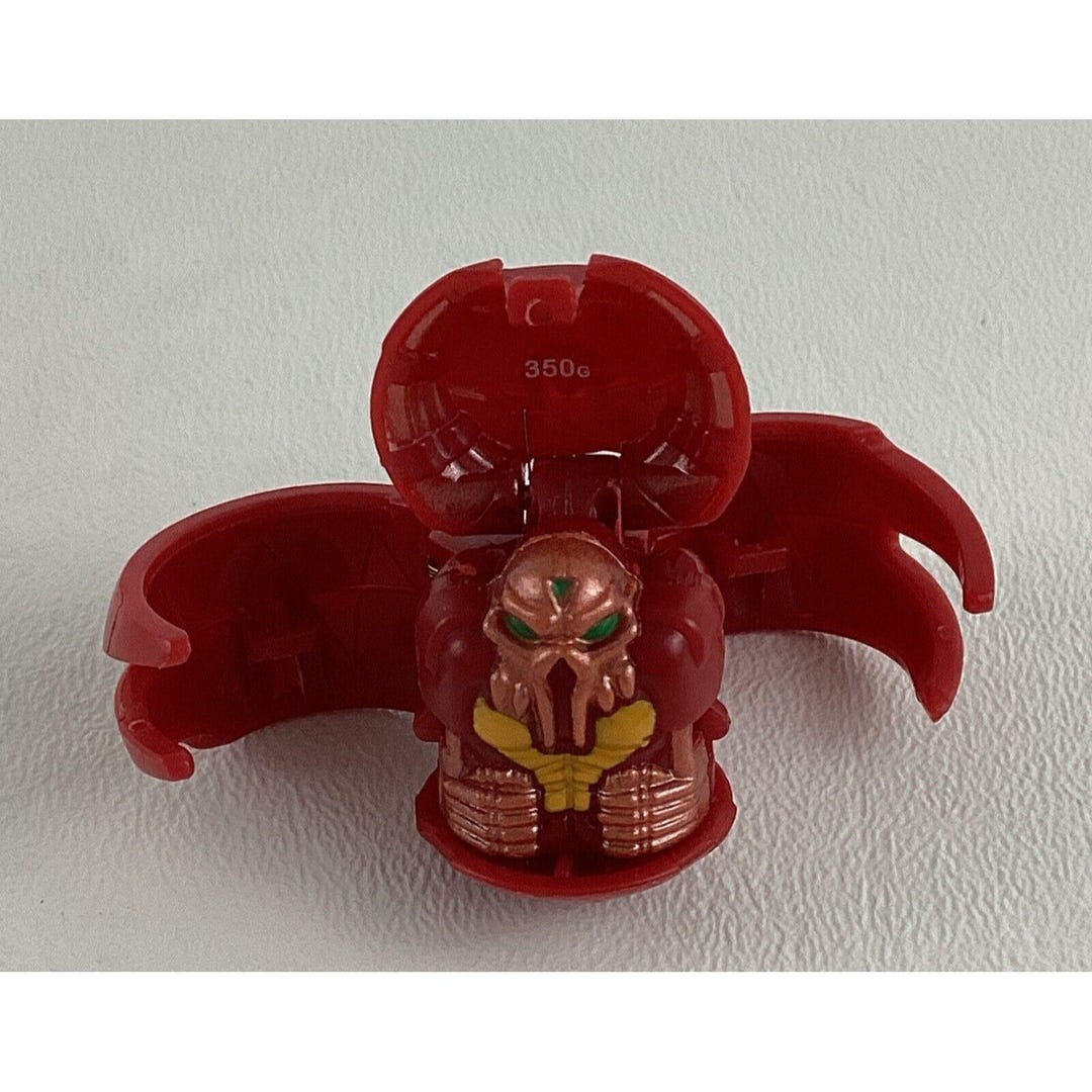 Bakugan Battle Brawlers Red Pyrus Reaper Action Figure Game Toy Spin ...
