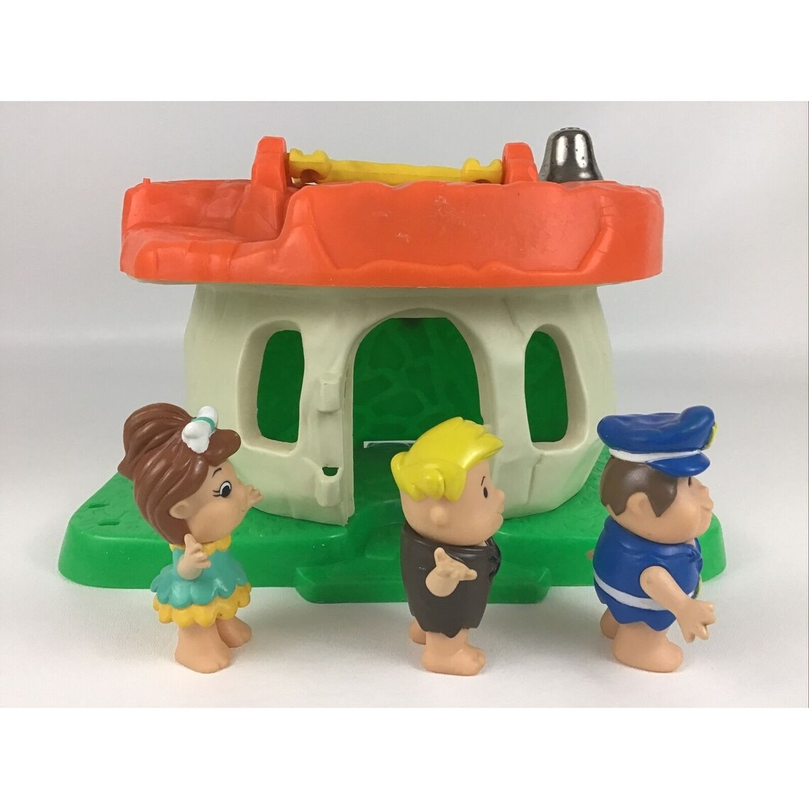 The Flintstones Bedrock School Elementary Playset W 3 Figures - Etsy