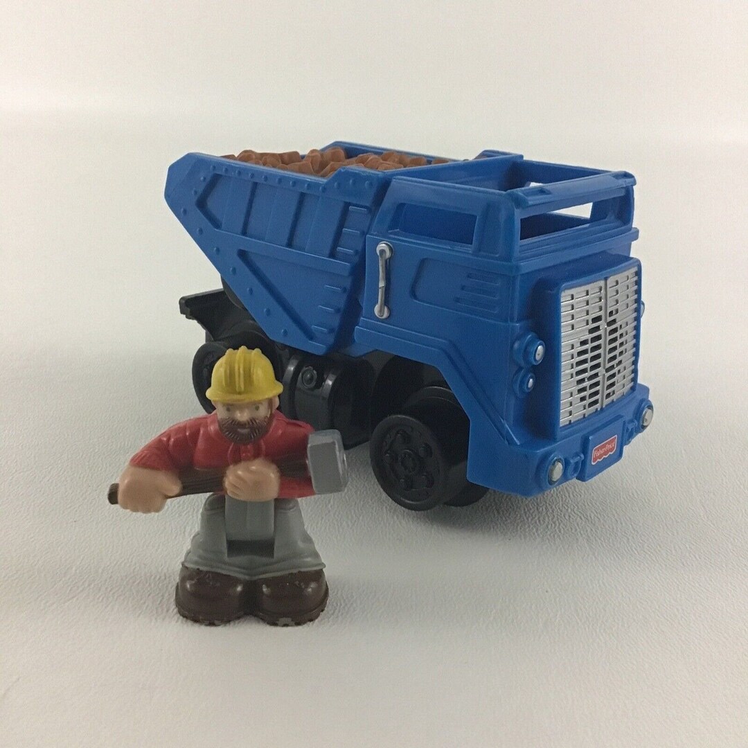 Fisher Price Geotrax Rail & Road System Rugged Team Dump Truck - Etsy