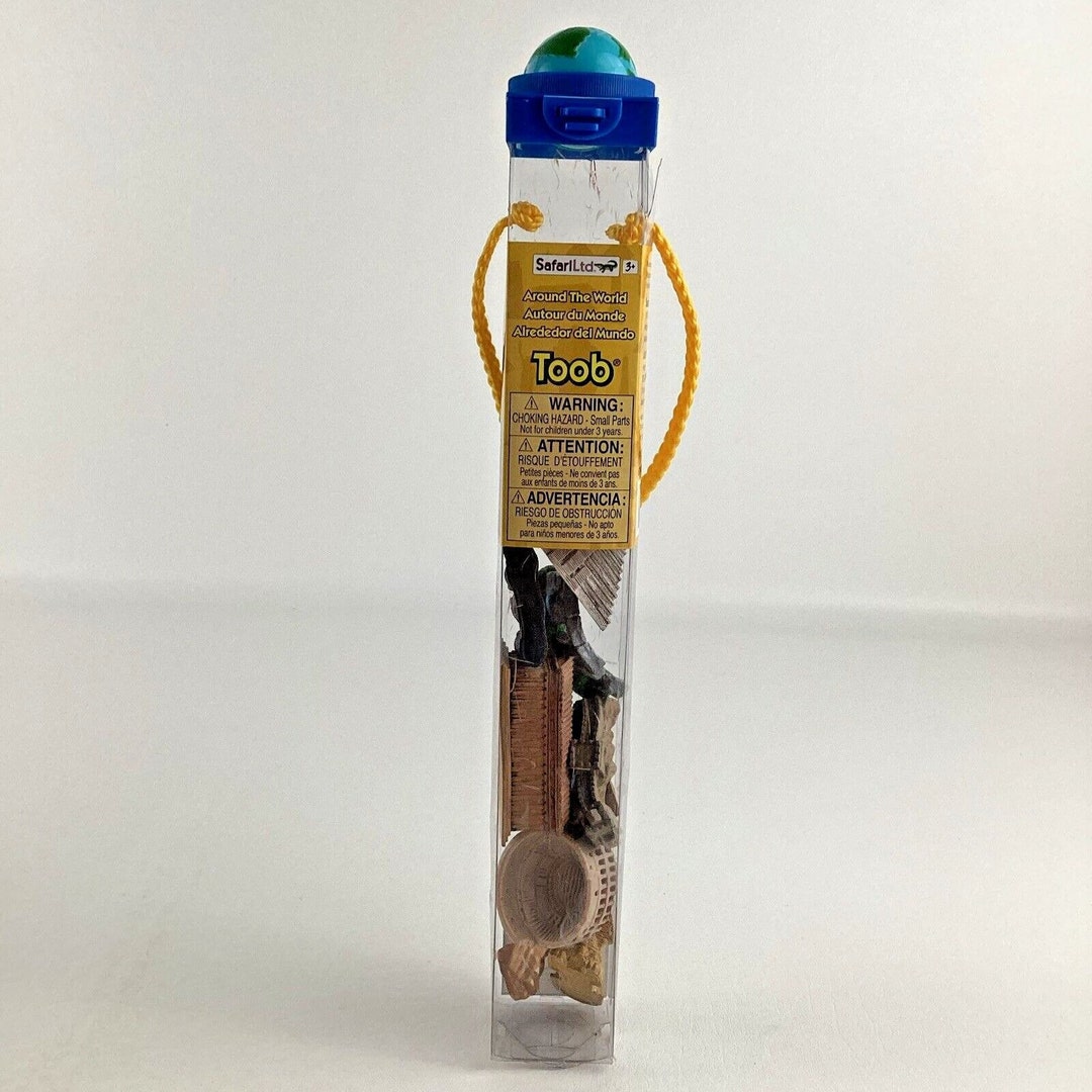 Safari Toob Around the World Mini Collectible Figure Set Buildings ...