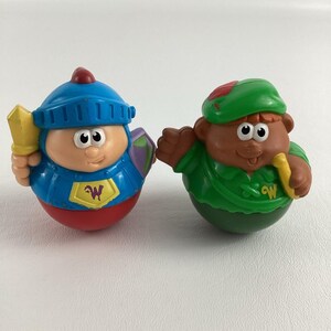 Playskool Weebles Roly Poly Figure Robin Hood Woodsman Knight Vintage ...
