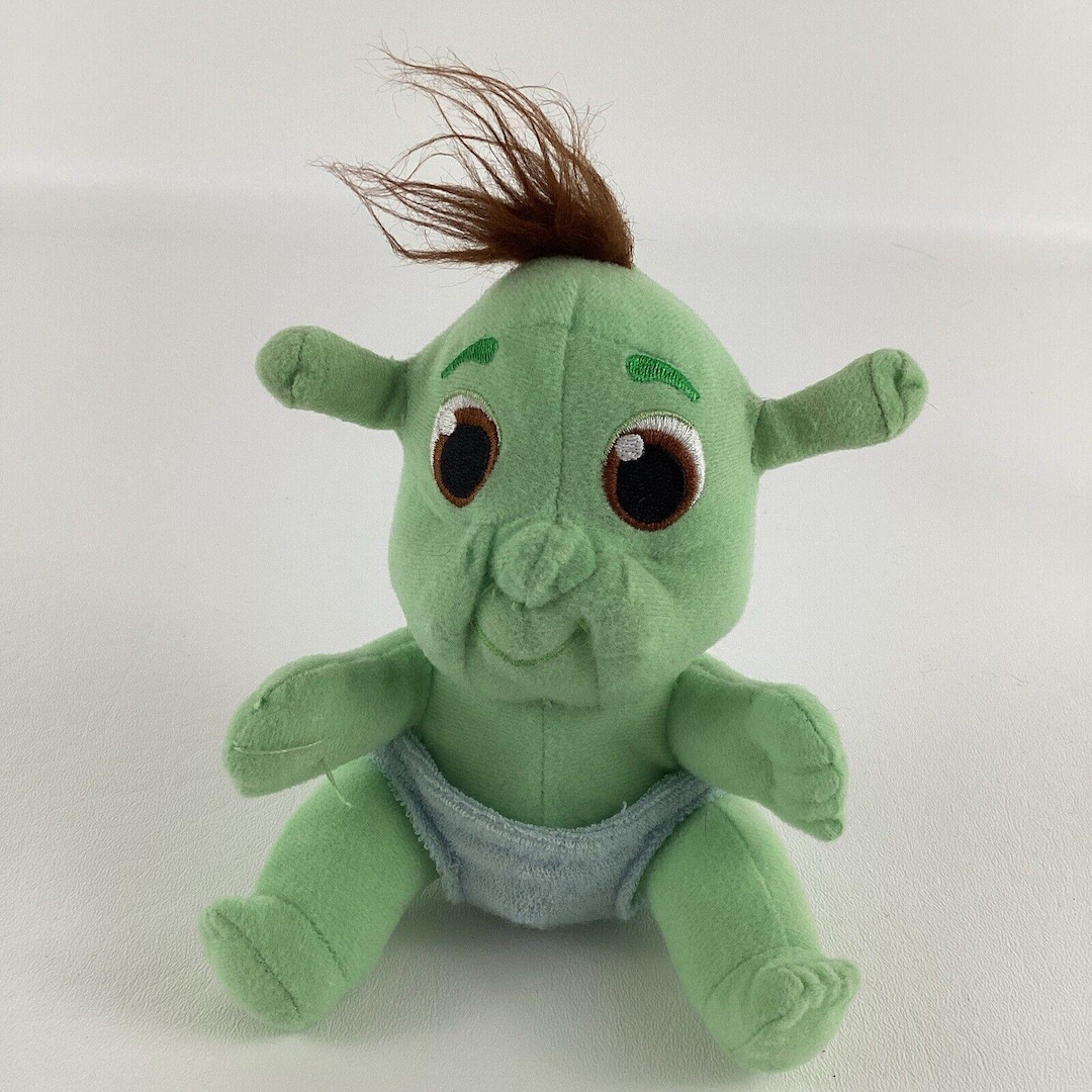 Dreamworks Shrek Movie Baby Boy Farkle Ogre Mini 6 Plush Stuffed Doll ...