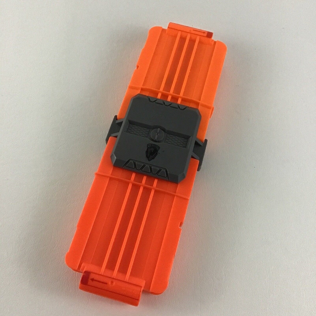 Nerf N-strike Elite Soft Dart Clip Ammo Double 6 Round Holder Magazine ...