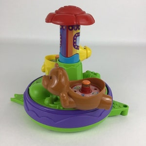 Vtech Go Go Smart Friends Spin Around Sounds Carnival Ride Carousel ...