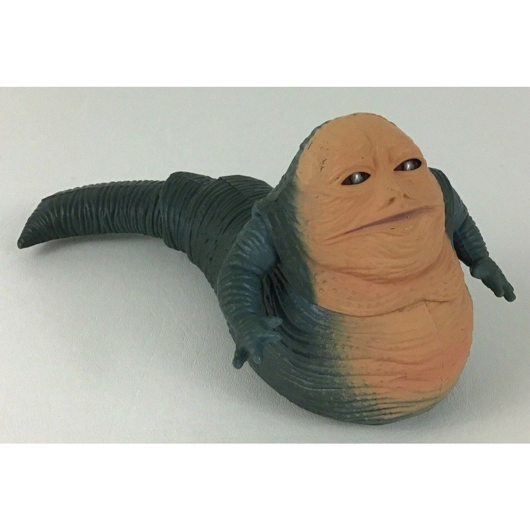 Star Wars Jabba the Hutt Posable Figure POTF 1997 Vintage Kenner Power ...
