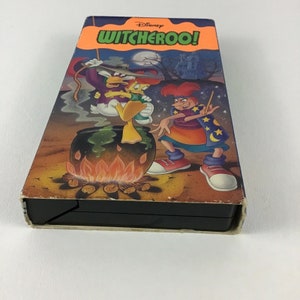 Disney Witcheroo Vol 3 VHS Tape Darkwing Duck Chip N Dale Vintage 90s ...