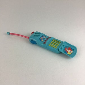 Disney Princess the Little Mermaid Talking Sea Flip Phone Toy ...