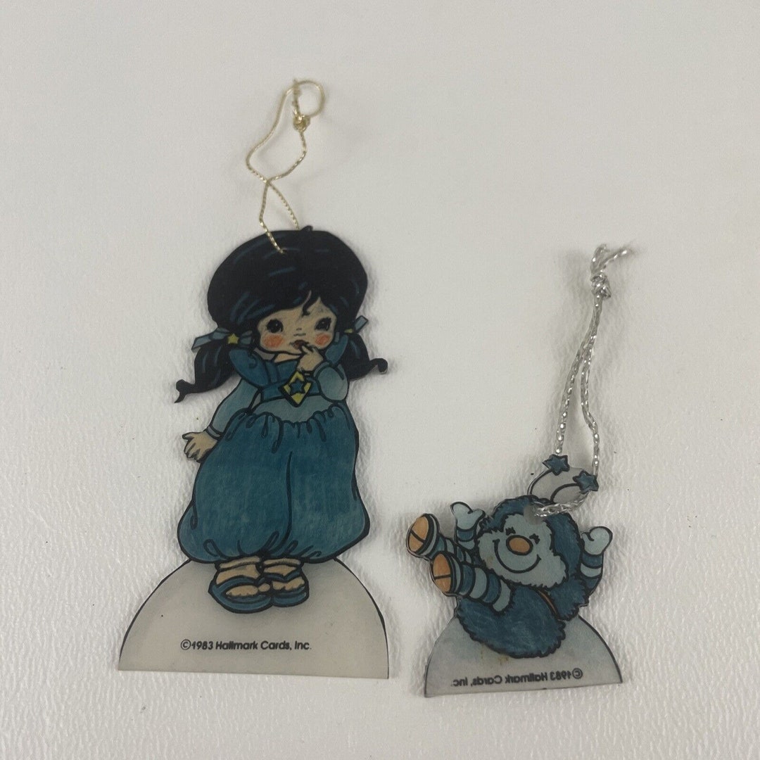 Shrinky Dinks Rainbow Brite Indigo Lot Christmas Ornaments Vintage 1983 ...