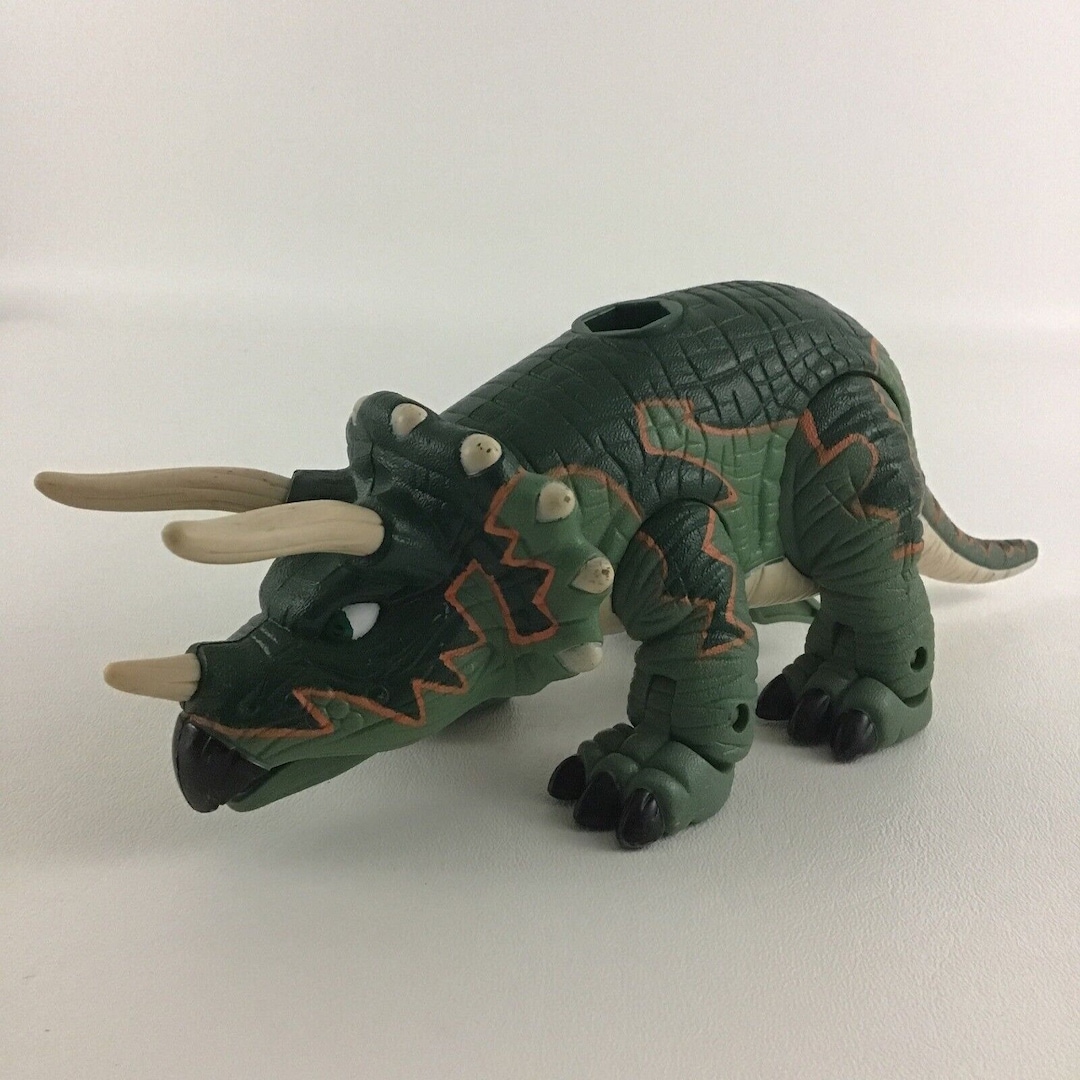 Imaginext Tank Triceratops Dinosaur Prehistoric Action Figure 2004 ...