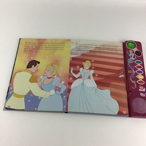 Vtech Disney Princess Electronic Talking Book Cinderella Interactive ...