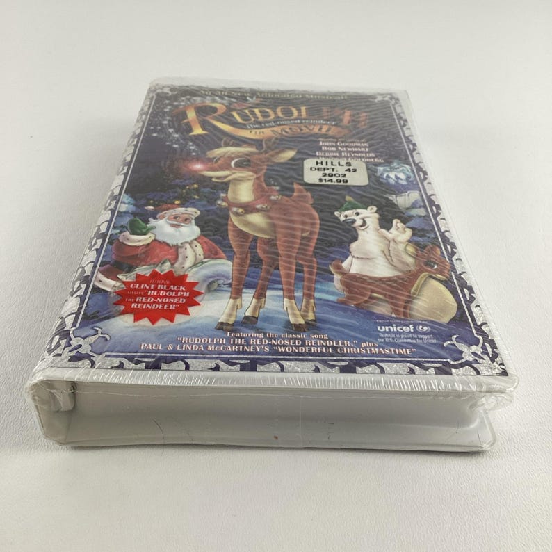 Rudolph Red Nosed Reindeer the Movie VHS Tape Animated Musical Sealed ...