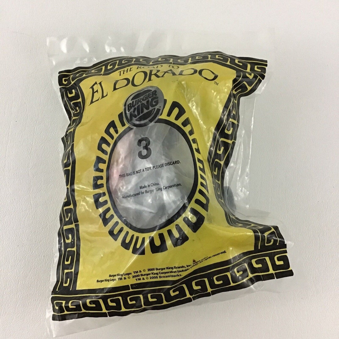 Dreamworks the Road to El Dorado #3 Tzekel-kan Jaguar Burger King Toy ...