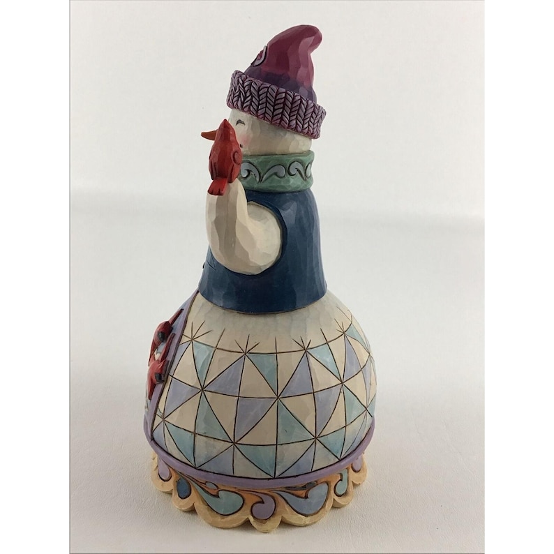 Jim Shore “winter Cheer Happens Here” Snowman 4022993 Figure 9 ...