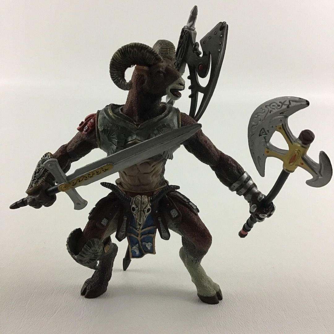 Papo Deluxe Ram Mutant Man Fantasy Warrior Collectible PVC - Etsy