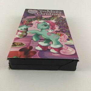 My Little Pony VHS Tape A Very Minty Christmas Holiday Movie Vintage ...