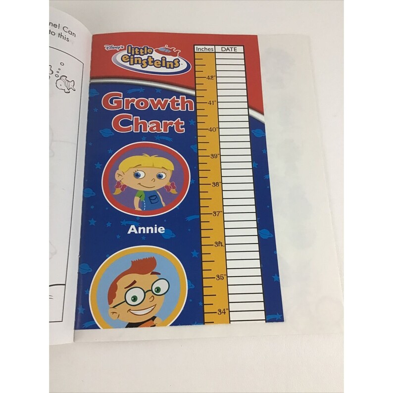 Playhouse Disney Little Einsteins Sticker Book Pull Out Poster | Etsy