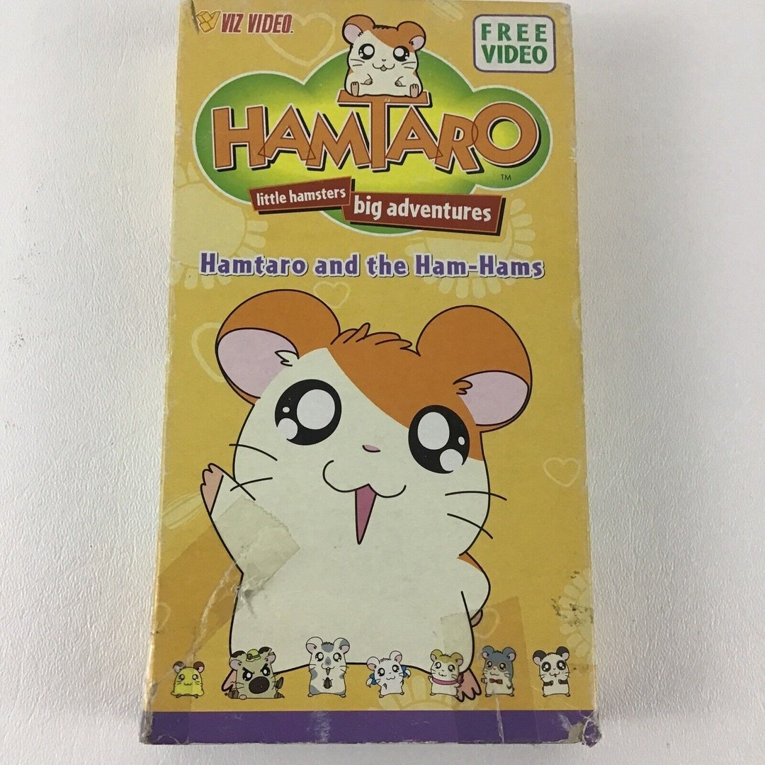 Hamtaro and the Ham Hams VHS Tape Little Hamsters Big - Etsy