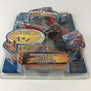 Power Rangers Dino Thunder Transmorphing Gear Weapon Gun Sword New ...