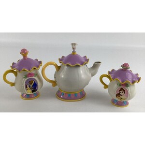 Thinkway Toys Beauty and the Beast Mrs Potts Talking Tea Pot Party ...