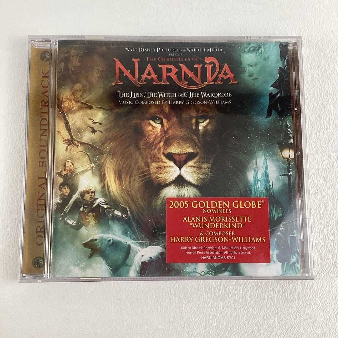 Chronicles of Narnia CD Original Soundtrack Lion Witch Wardrobe Music ...
