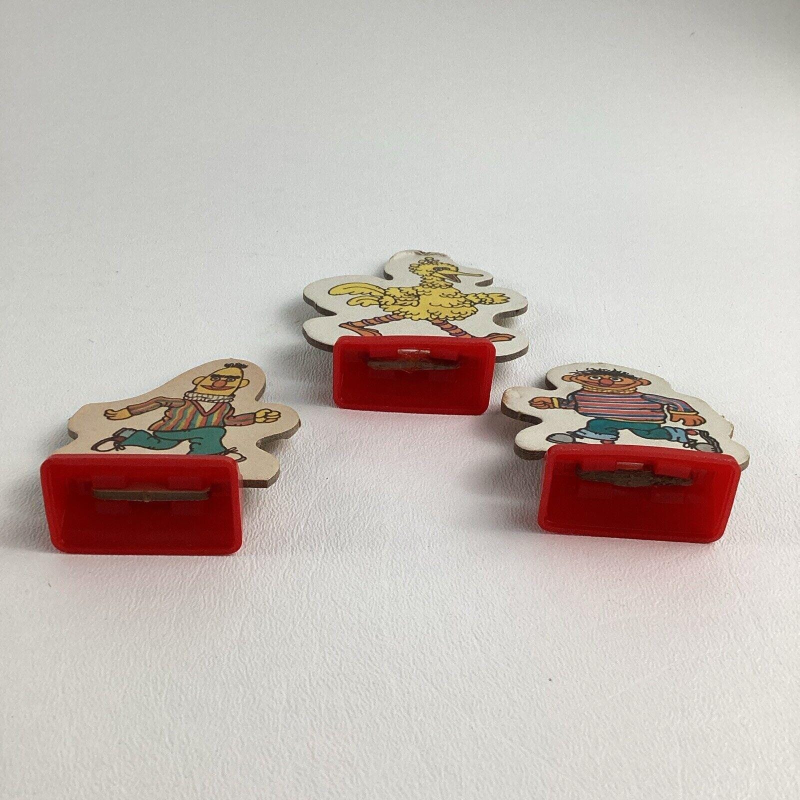 Walk Along Sesame Street Game Replacement Movers Tokens Vintage 1975 ...
