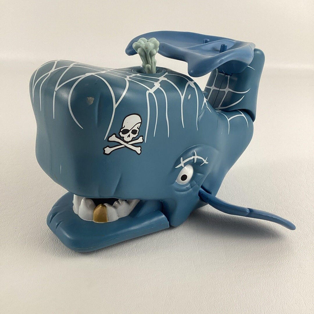 Fisher Price Imaginext Adventures Hefty the Pirate Whale Figure ...