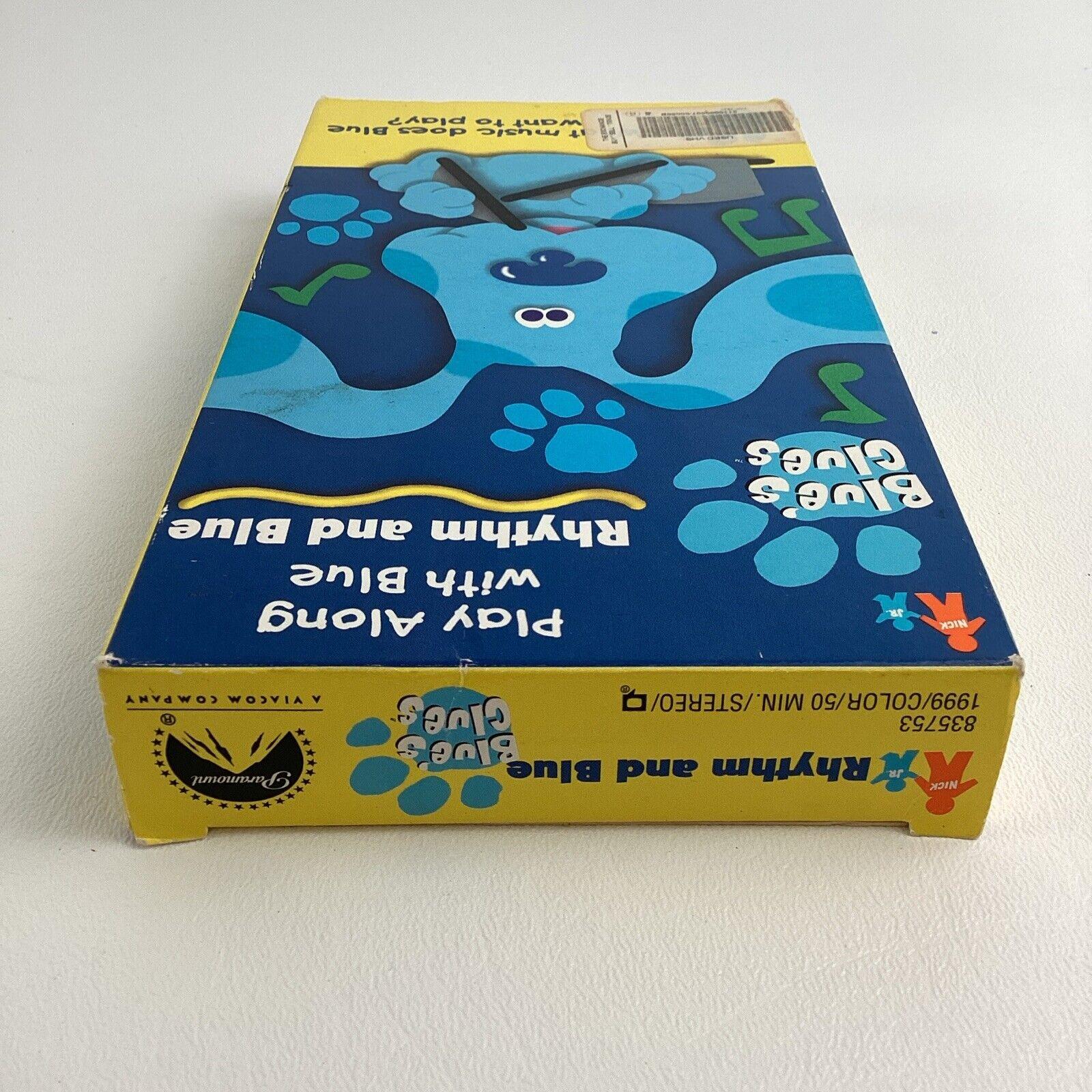 Blue's Clues VHS Tape Play Along With Blue Rhythm and Blues Music ...