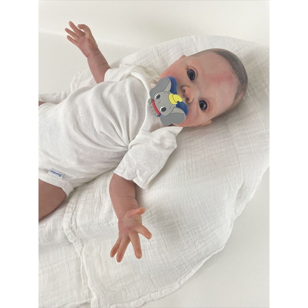 Reborn Doll Magnetic Pacifier Dumbo Disney Reversible Magnet Blue - Etsy