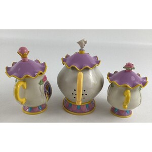 Thinkway Toys Beauty and the Beast Mrs Potts Talking Tea Pot Party ...