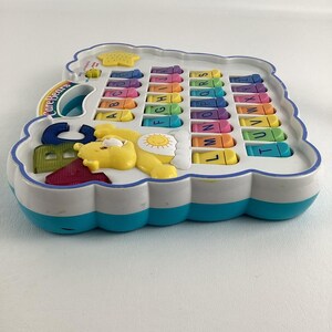 Care Bears Electronic Learning Toy ABC Letter Match Memory Game Vintage ...