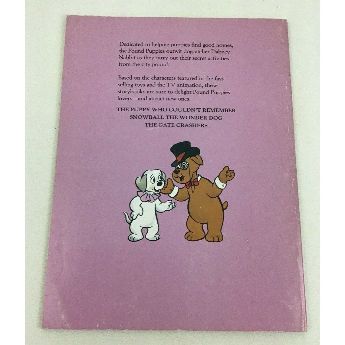 Pound Puppies Snowball the Wonder Dog Story Book Tonka 1986 | Etsy