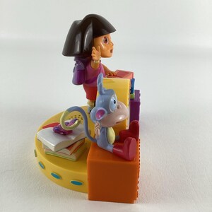 Nick Jr Dora the Explorer Talking Singing Alarm Clock Tek Time Vintage ...